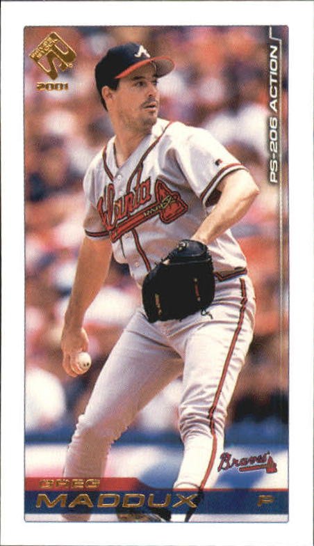 2001 Private Stock PS-206 Action 8 Greg Maddux