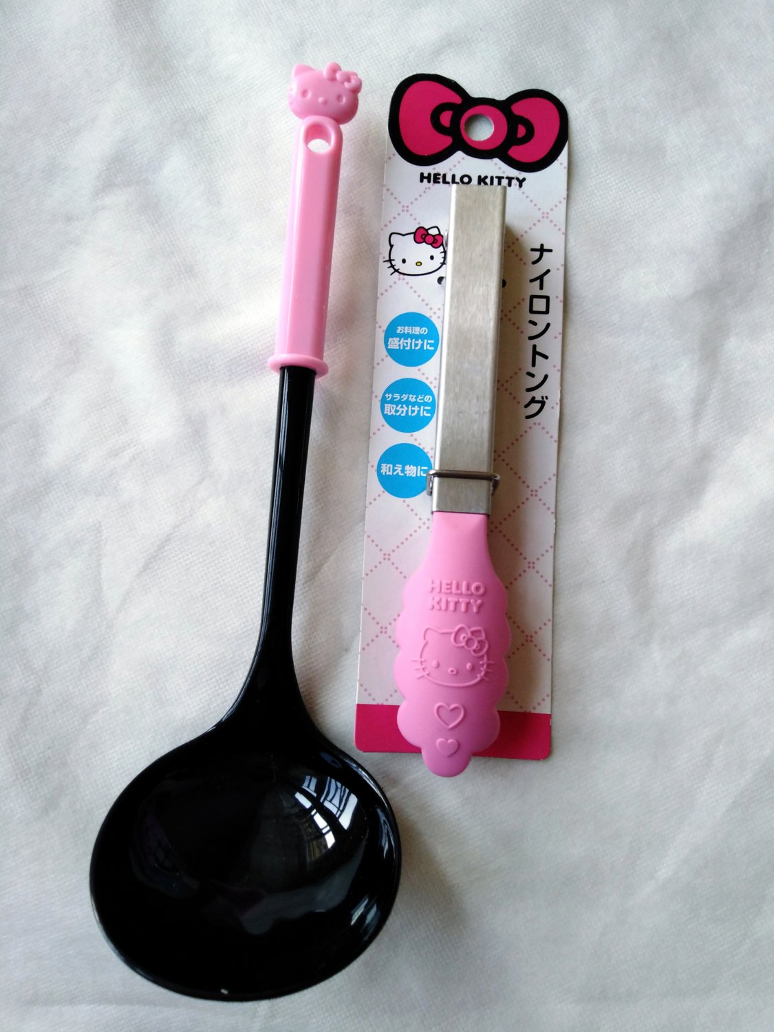 Sanrio Hello Kitty Dinner Clip & Soup Ladle Set – Cute Kitchen Gadgets