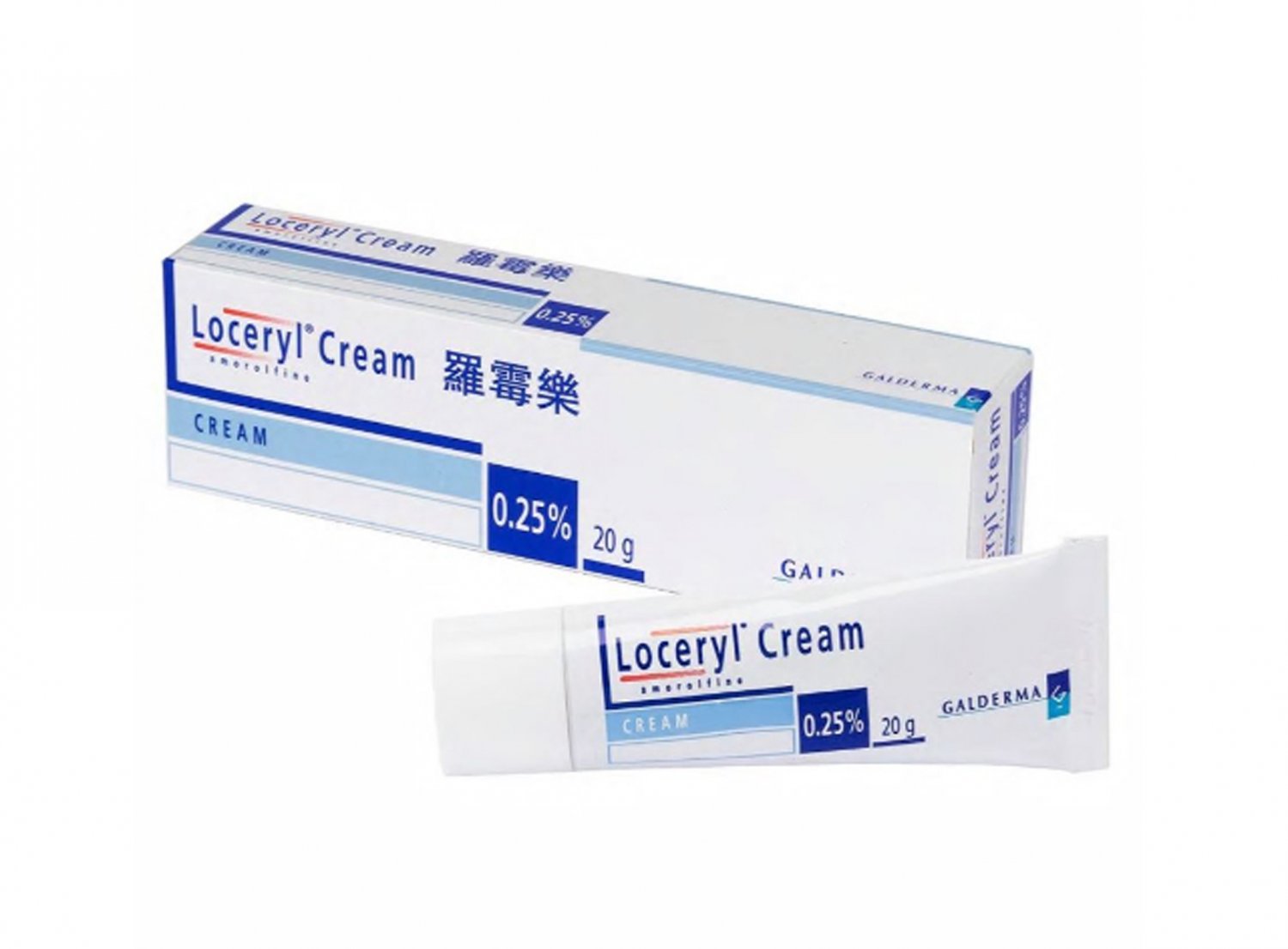 France Galderma Loceryl Cream 20g nail health care