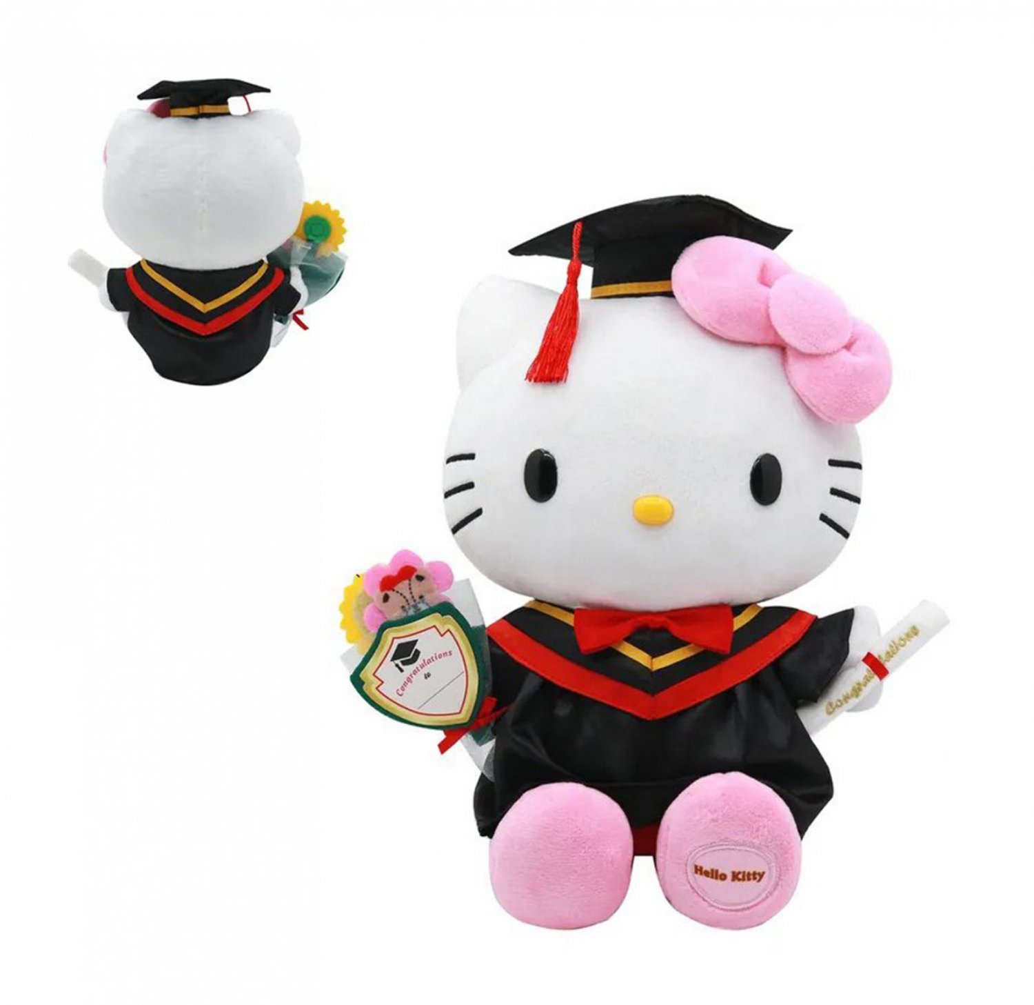 Sanrio Hello Kitty 12" Graduation Plush Doll Cute Gift for School ...