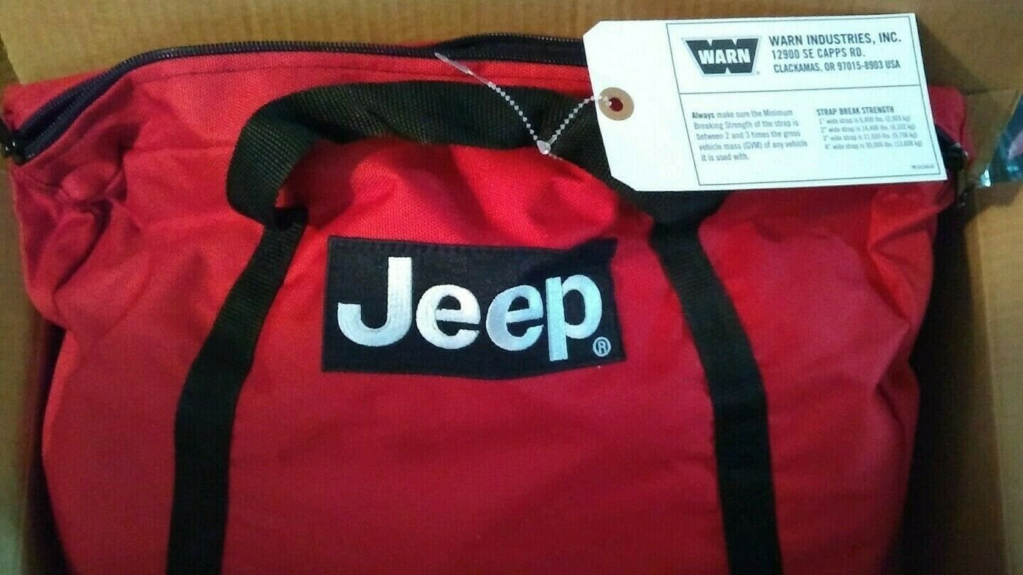 OEM JEEP Wrangler WARN Tow/Recovery Kit NEW