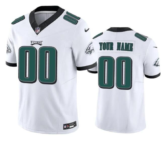 Custom Philadelphia Eagles White 2023 F.U.S.E Vapor Untouchable Limited ...