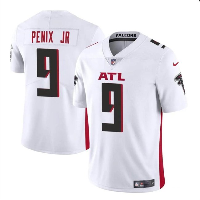 Atlanta Falcons #9 Michael Penix Jr White Vapor Untouchable Limited ...