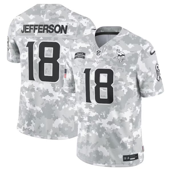 Justin Jefferson Salute To Service Jersey