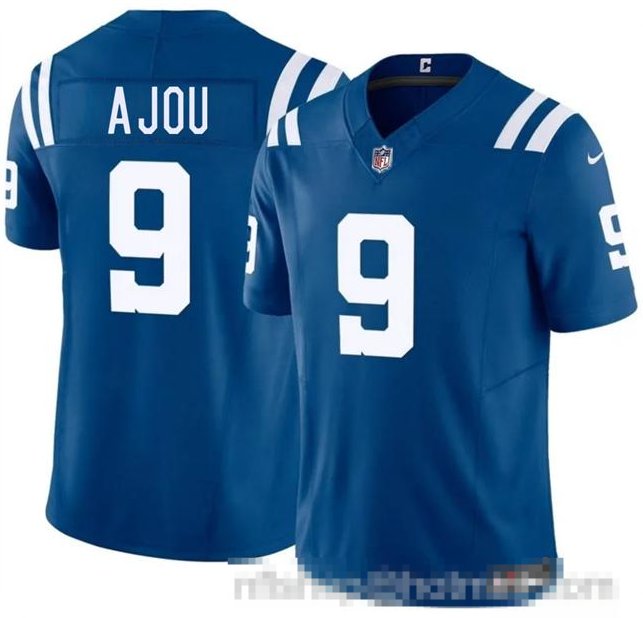 Indianapolis Colts #9 Ajou Ajou Blue 2025 F.U.S.E. Vapor Limited ...