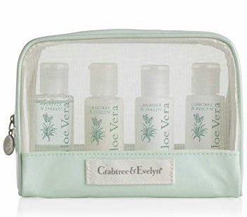 Crabtree & Evelyn ALOE VERA travel set Hair SHAMPOO CONDITIONER Body ...