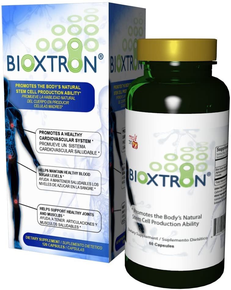 Bioxtron Celulas madre pack 1 frasco de 60 capsules
