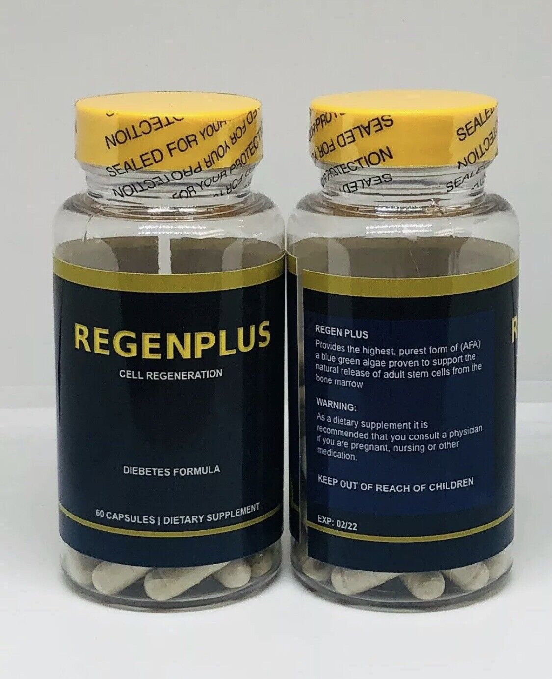 REGENPLUS DIABETES FÓRMULA VITAL GLUTTEN CELL REGENERATOR REGENEX