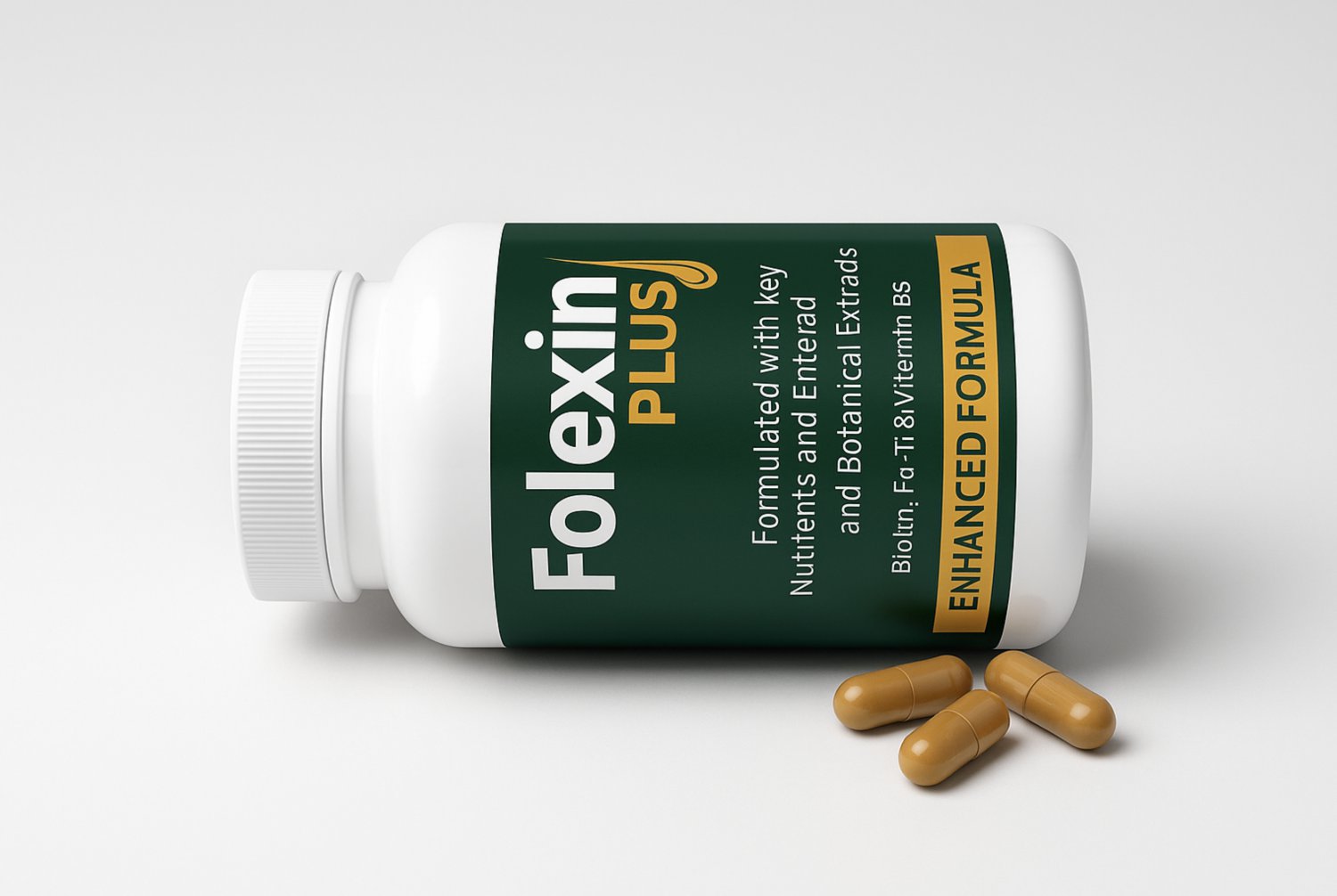 Folexin Plus – 60 Capsules | Advanced Formula with Biotin & Herbal ...
