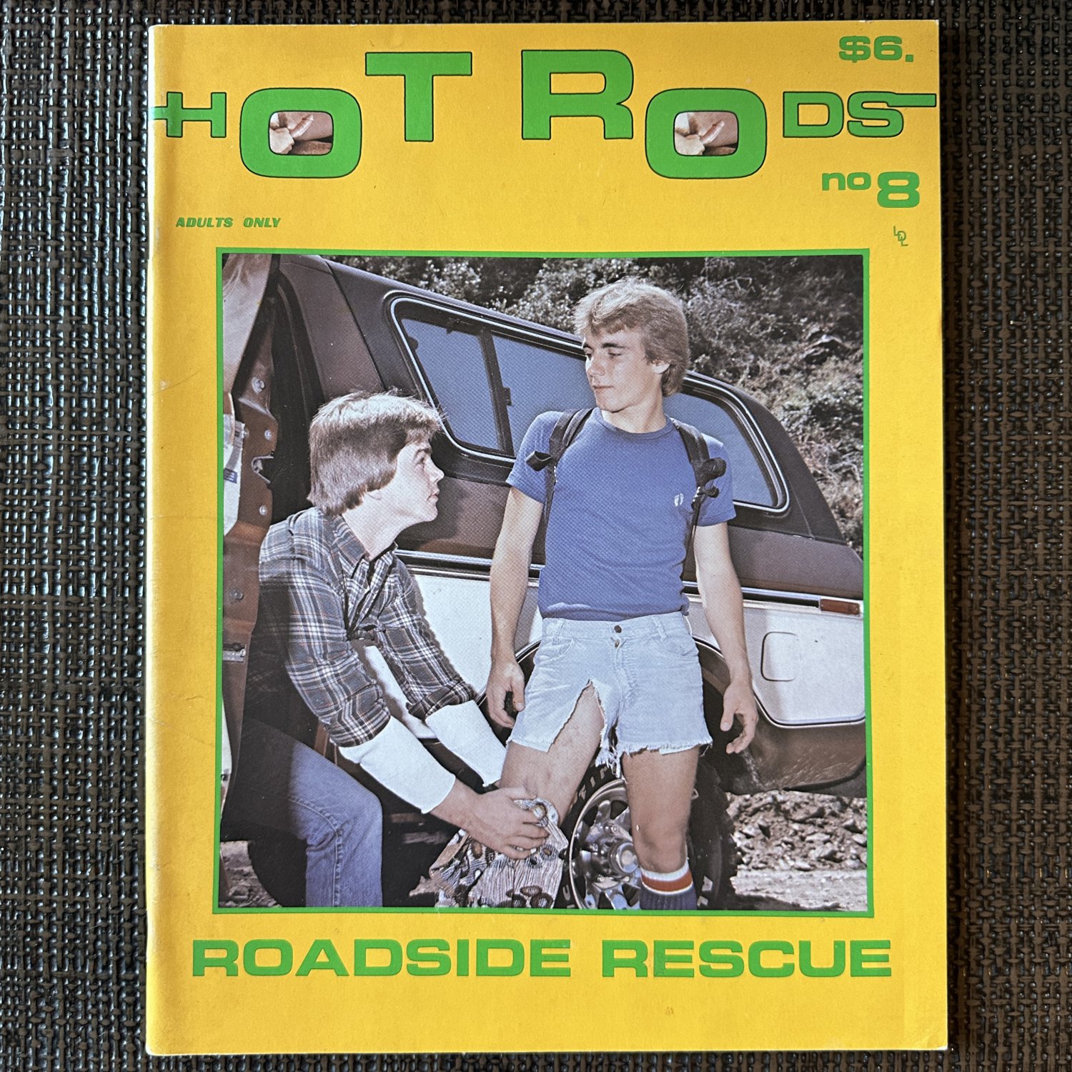 [unread] Hot Rods 8 1979 Nova Pulp Nebula Gay Auto Sex Vintage Mag