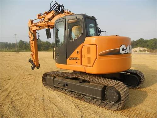 Case CX135SR TIER 3 CRAWLER EXCAVATOR Manual Lep SM135SRTOC-0EN