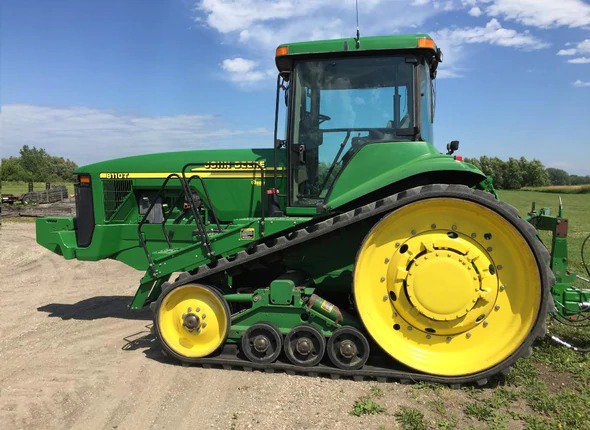 John Deere 8110T, 8210T, 8310T, 8410T Tracks Tractor Operation ...