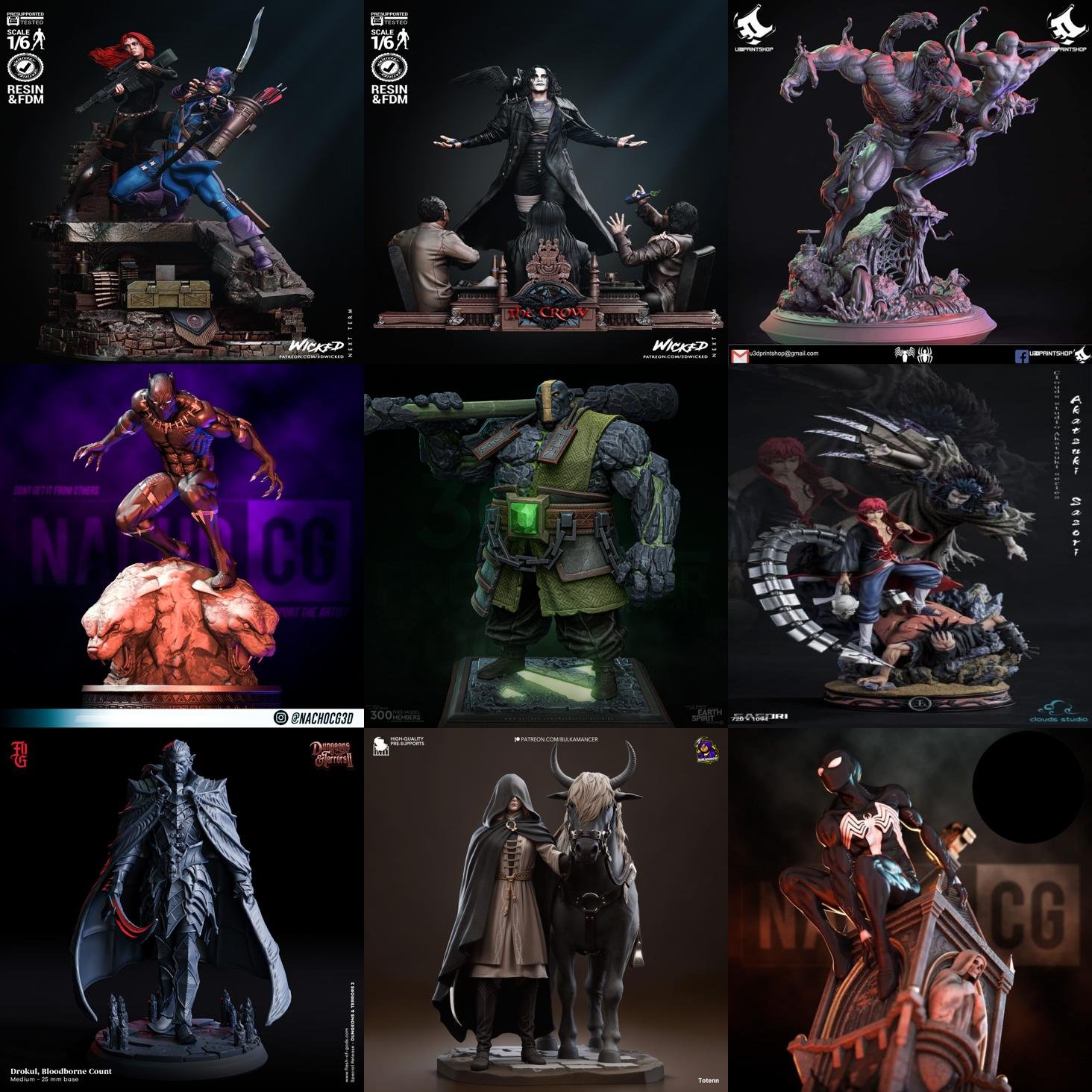 200 Premium STL Model 3d File For 3d Printer Ready To Print