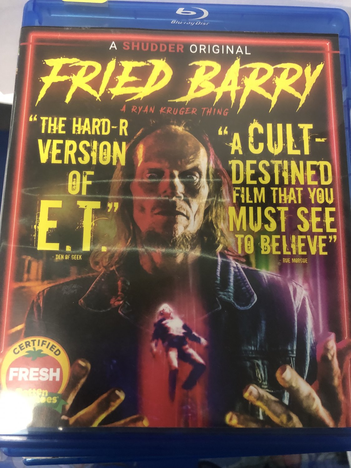 FRIED BARRY BLU-RAY/ 2020 HORROR THRILLER/ REGION A/ WORLDWIDE SHIP