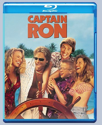 Captain Ron blu ray 1992 Comedy / region ABC ship worldwide