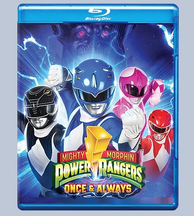 Mighty Morphin Power Rangers: Once & Always 2023 blu ray