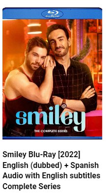 Smiley Blu-Ray [2022] English (dubbed) + Spanish Audio with English subtitles