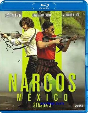 Narcos: Mexico Season 3 (Blu-ray) 2021 **Pre-order