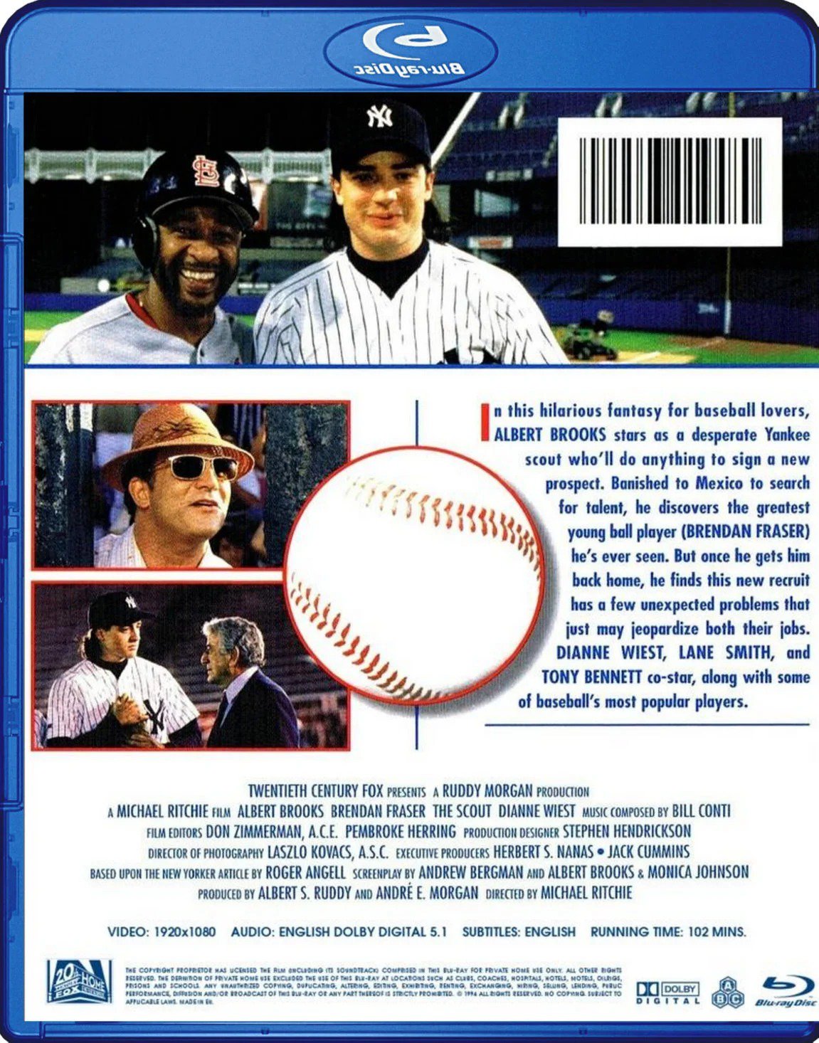 The Scout Blu-Ray [1994] Albert Brooks **pre-order will be shipped in 3 ...