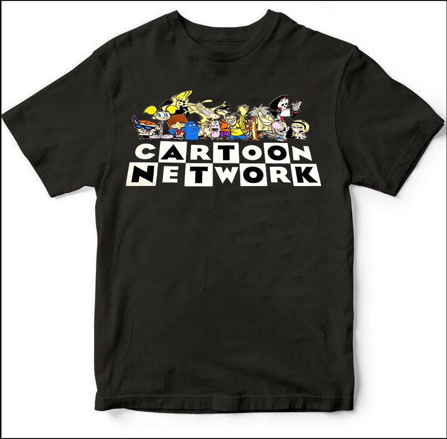 Cartoon Network Throwback 90s All Characters Anime T-Shirt