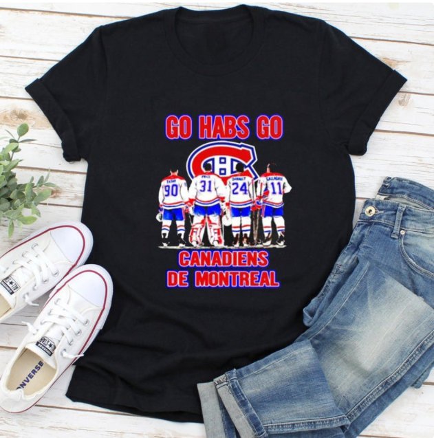 Go habs go Canadiens De Montreal shirt