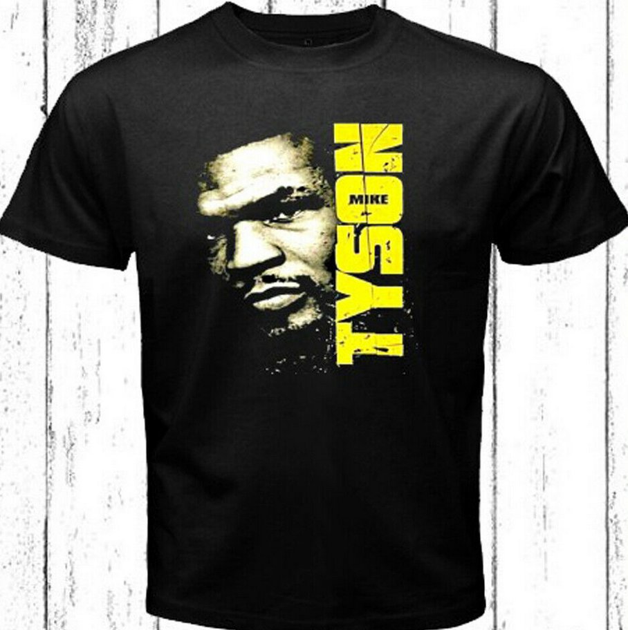 Mike Tyson Famous Boxing Logo Men's Black