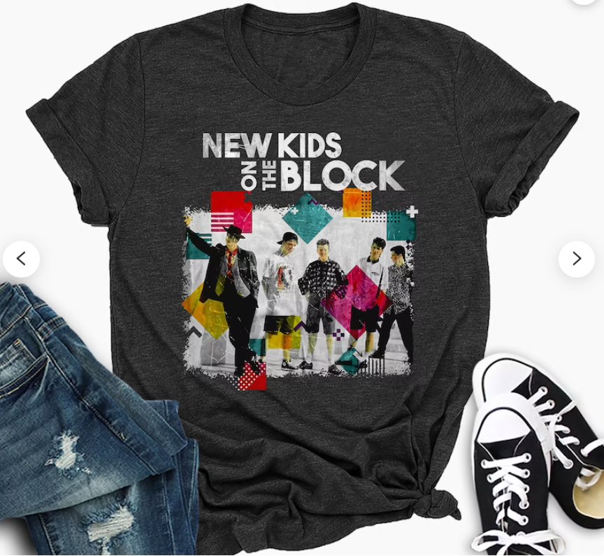 NKOTB Vintage 80s Shirt, New Kids on the Block Shirt, 80's 90's Boy ...