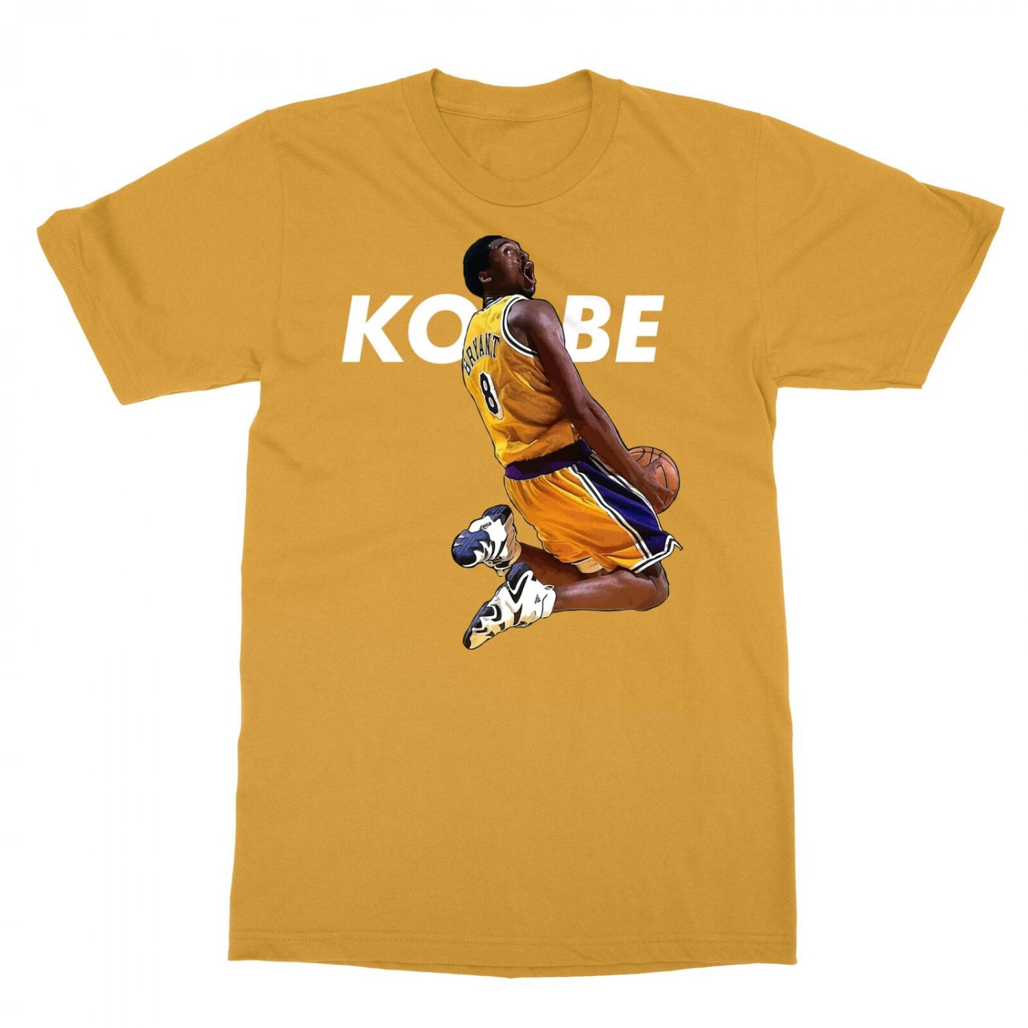 Kobe Bryant Kobe Dunk Mamba Basketball Men's T-Shirt