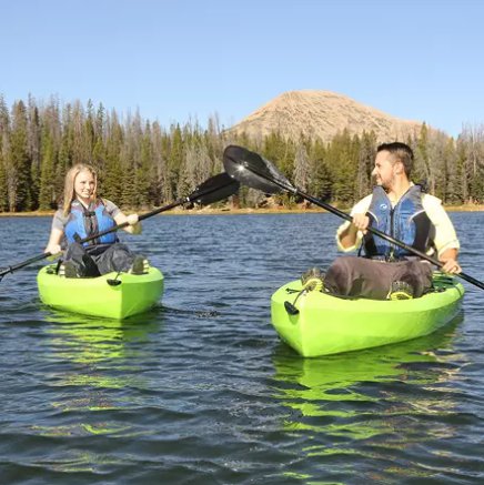 Lifetime Tioga 120" Kayak, 2 Pack