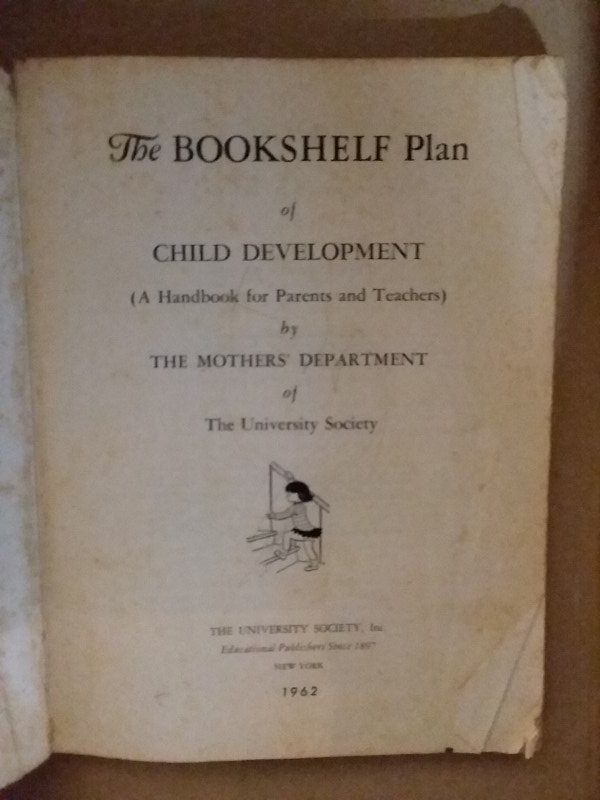 The Bookshelf Plan Of Child Development