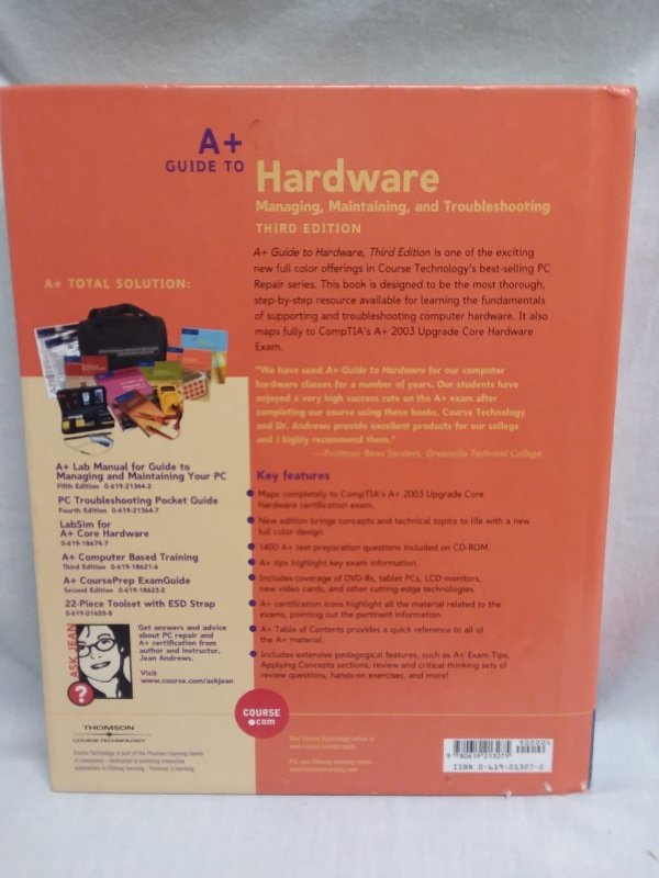 A+ Guide to Hardware: Managing, Maintaining, and Troubleshooting, Third ...