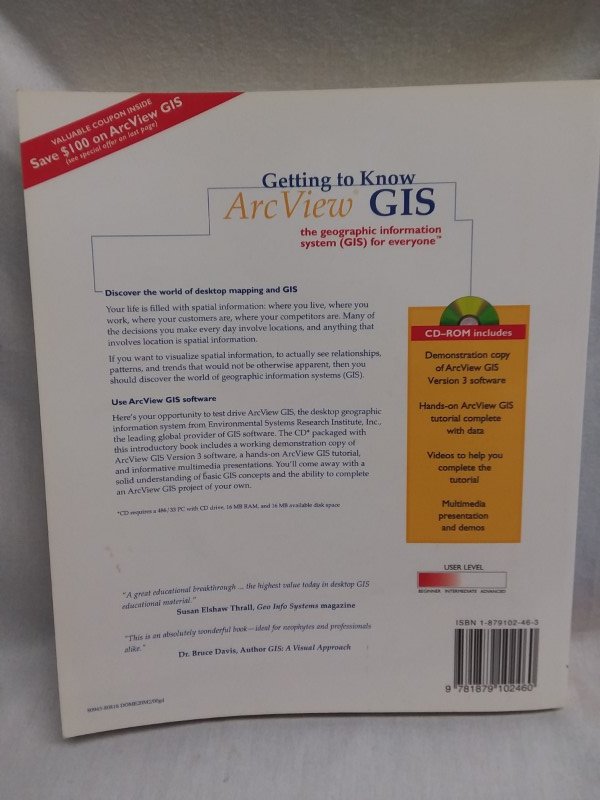 Getting to Know ArcView GIS