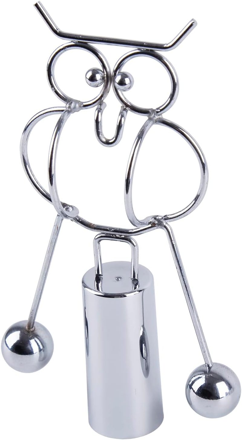 Kinetic Art Desk Toys, Steel Dynamic Balance Physics Toy, Balancing ...