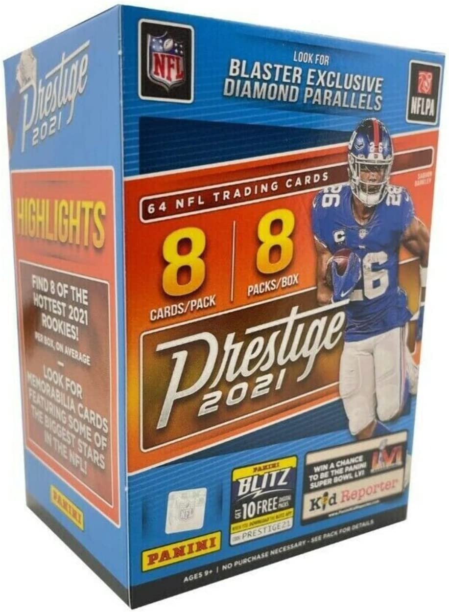 2021 NFL Football BLASTER Box (64 Cards/Bx) Look for Blaster Exclusive ...