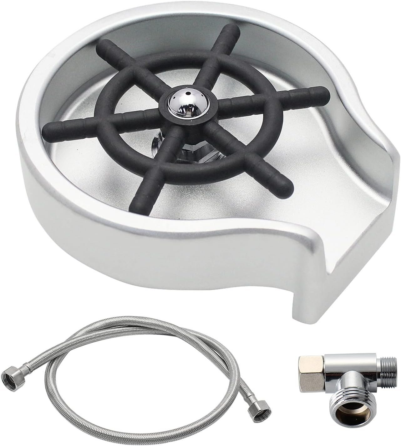 Faucet Glass Rinser, Automatic Coffee Cup Cleaner Washer,With Side ...