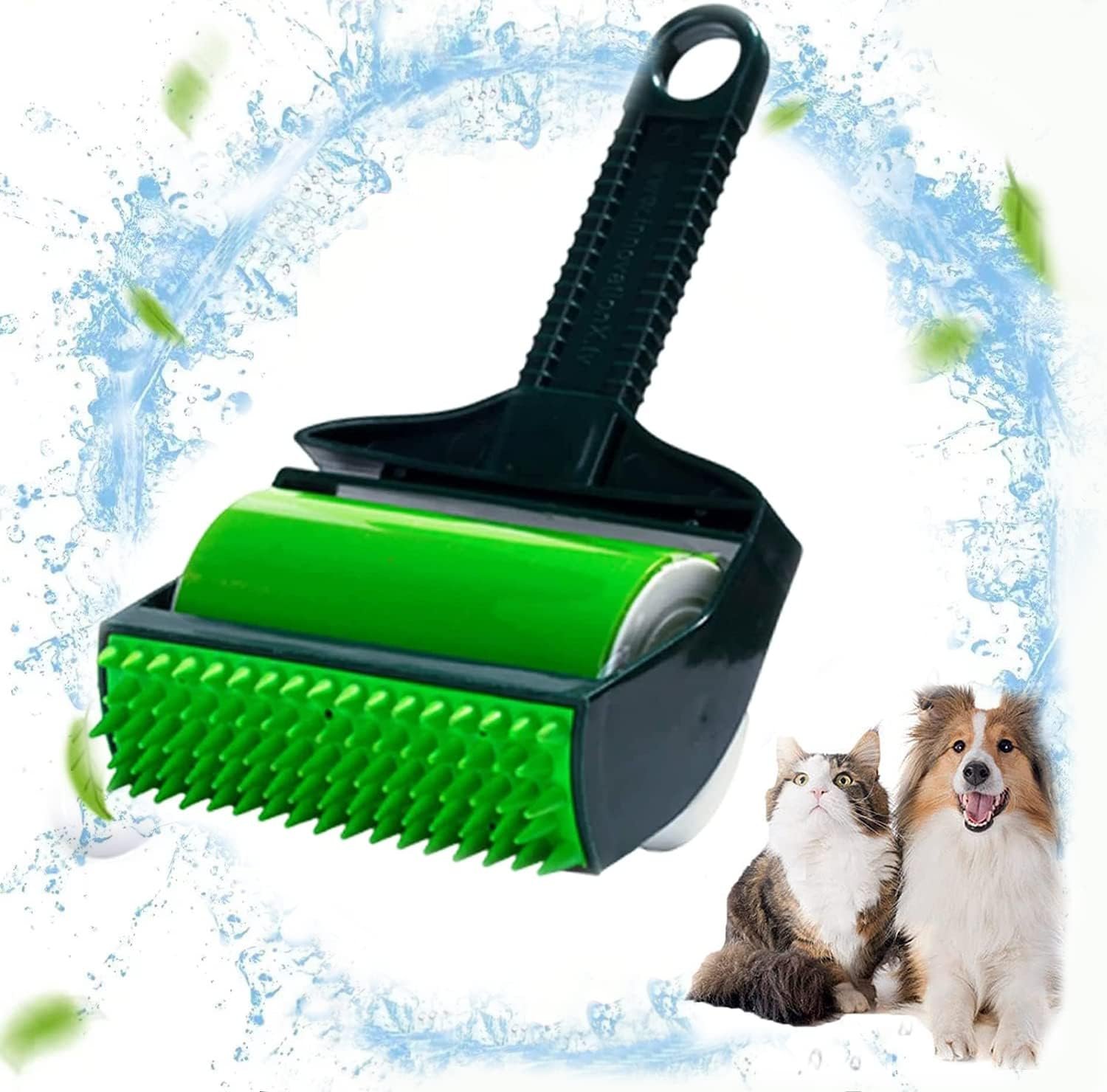 Stick It Roller, Pet Hair Remover, Reusable Washable Sticky Lint Roller ...