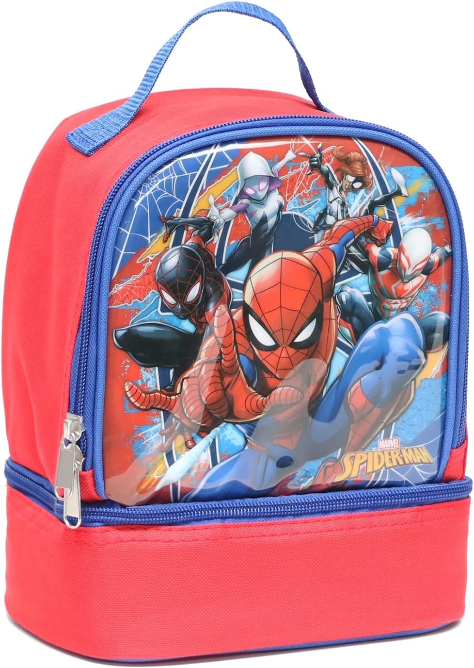 Spider-Man Insulated Lunch Box Red/Blue Dome