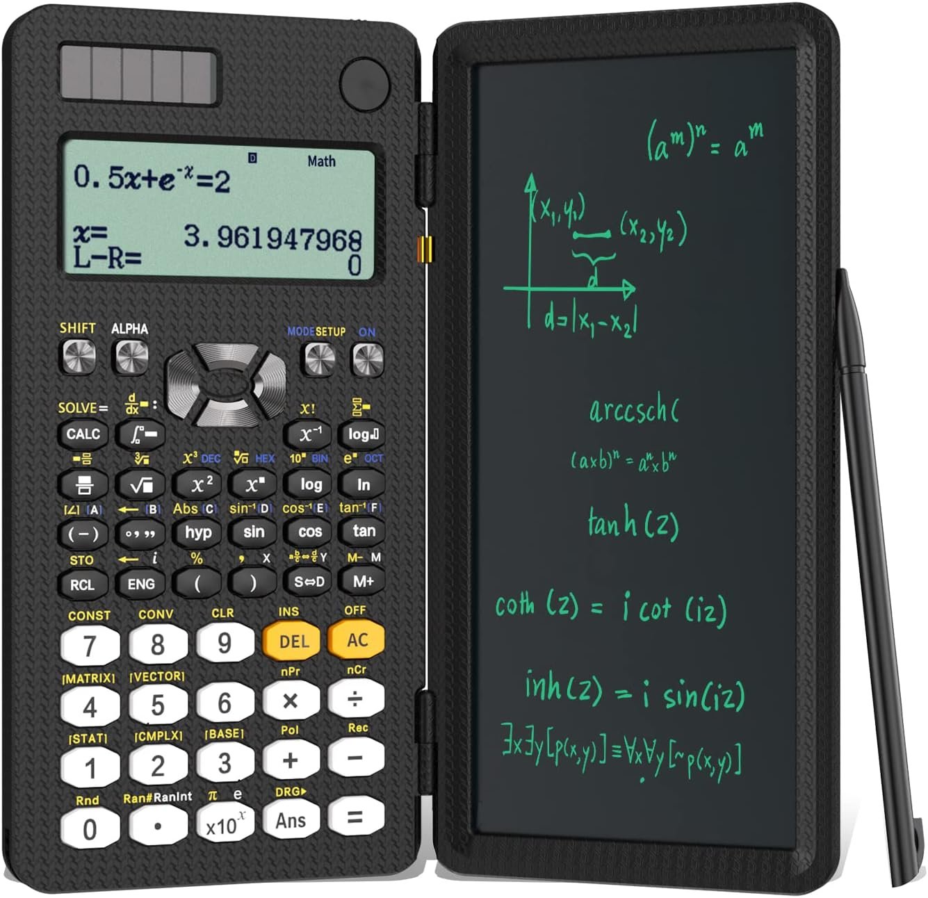 Upgraded 991ES plus Scientific Calculator, Professional 3-Line Display ...