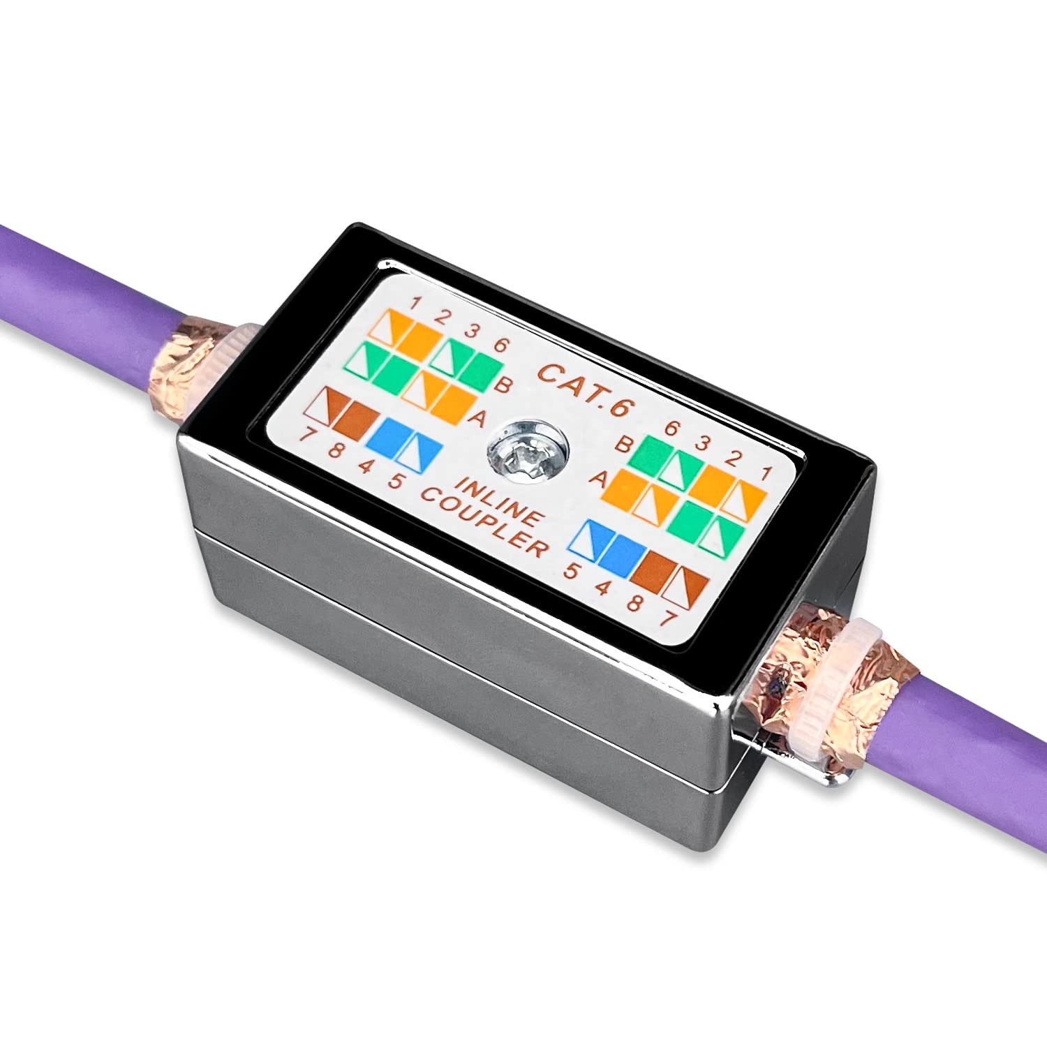 Shielded Ethernet Junction Box,Cat6 Junction Box, Punch down Type