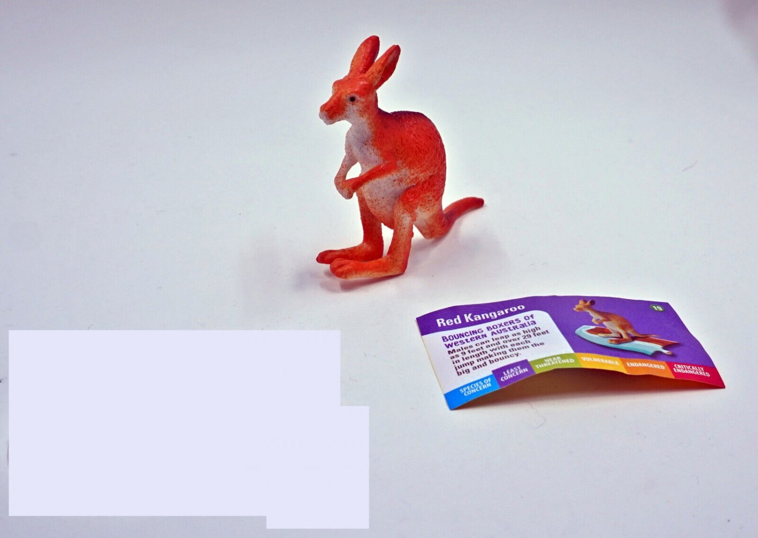 Red Kangaroo - Yowie Collection Miniature Animal Figure Toys