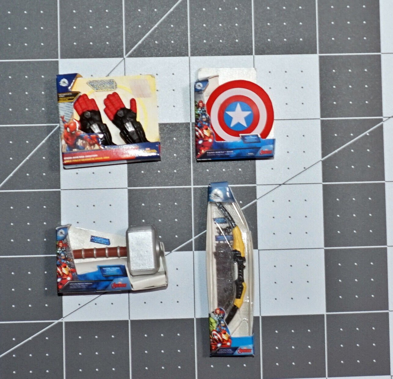 ZURU Mini Brands Disney Store Edition MARVEL Lot of 4