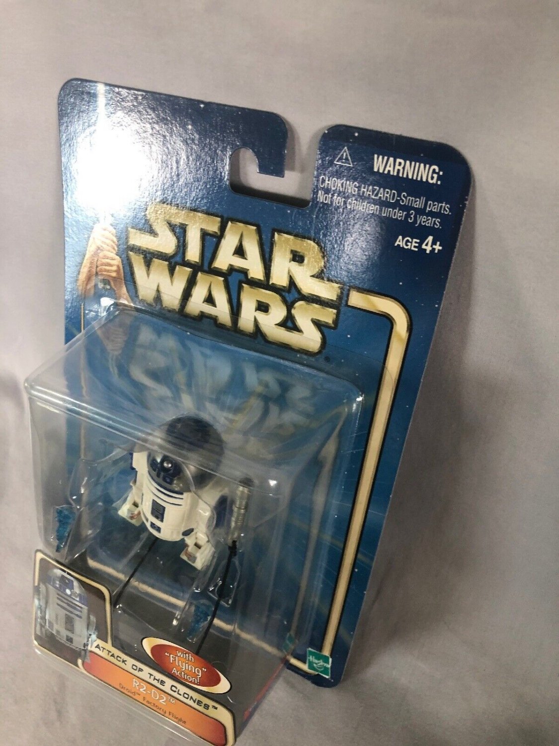 Star Wars Attack of the Clones R2-D2 Droid Factory Flight 2002 Original ...