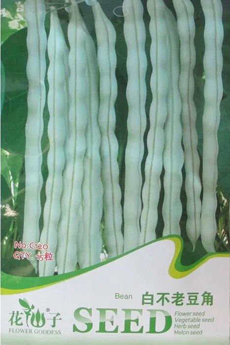 Rare 1 Original Pack, 15 seeds / pack, White Bean Heirloom Organic ...
