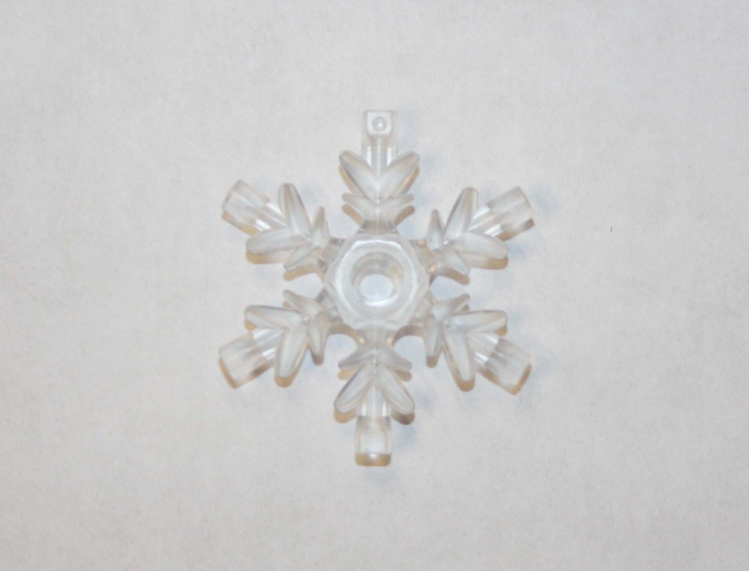 Clear Ice Snowflake for Custom Minifigure Toys
