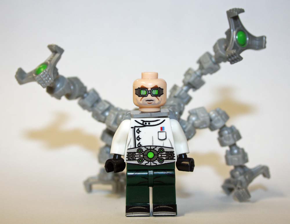 Doctor Octopus White Lab Coat Doc Ock Spider-Man Octavius Custom ...