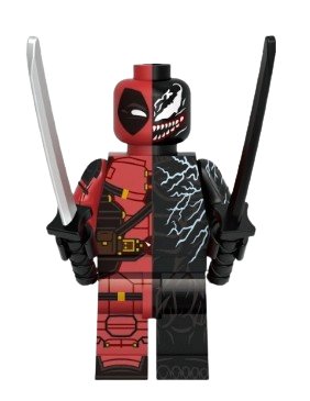 Building Blocks Movie Deadpool Wolverine Venompool Pandapool GH0572