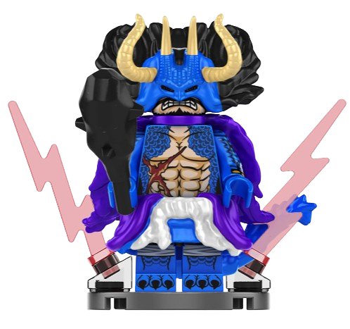 Japan Anime Kaido Custom Lego Figures TP055 Minifigure Accessories Mini ...