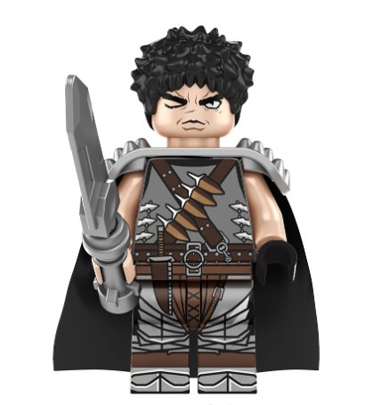 TP297 Guts from Berserk Anime Character Building Blocks Minifigure Toy ...