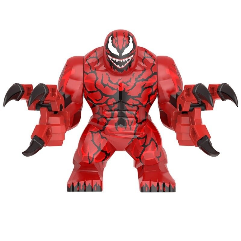 Venom Carnage Marvel Spider-Man Villain Big Figure Minifigure Lego ...
