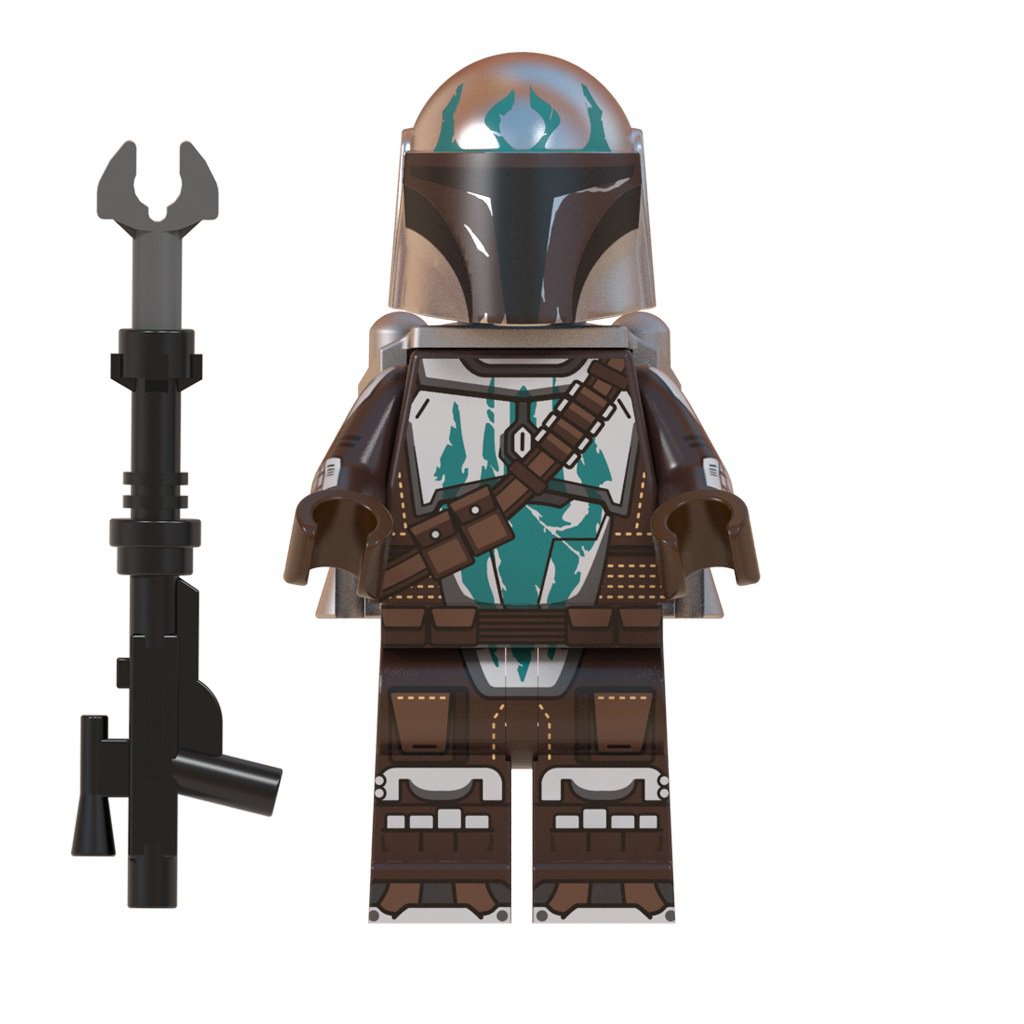 8 PCS SET Star Wars Minifigures Mandalorian Mini figure Minifigs Custom ...